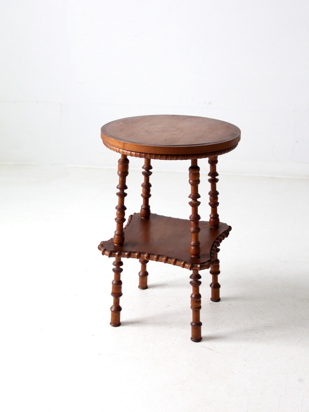 Antique Spool Art Side Table - Etsy