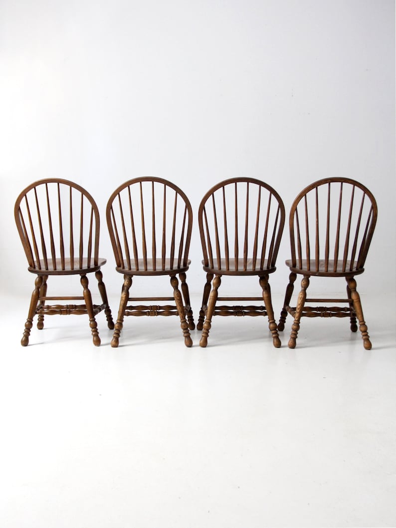 Vintage Cochrane Furniture Dining Chairs Set of 4 - Etsy