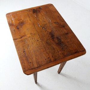 Antique Primitive Accent Table - Etsy