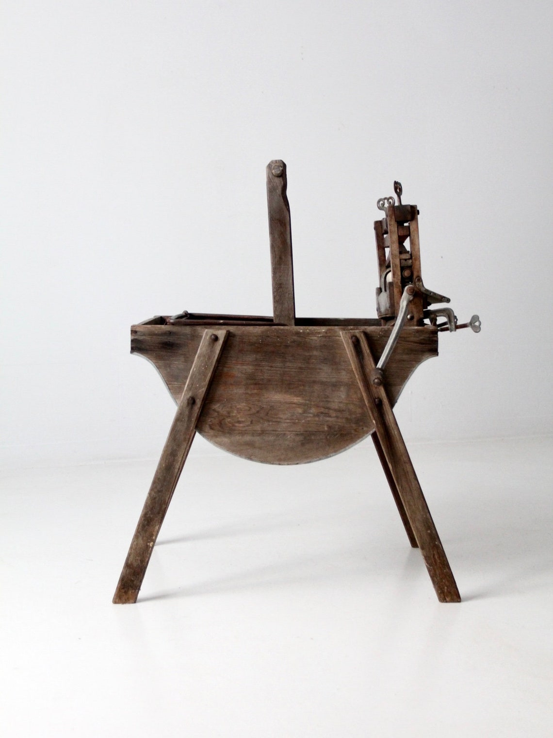 Antique Washing Machine Hand Crank Wringer and Tub - Etsy