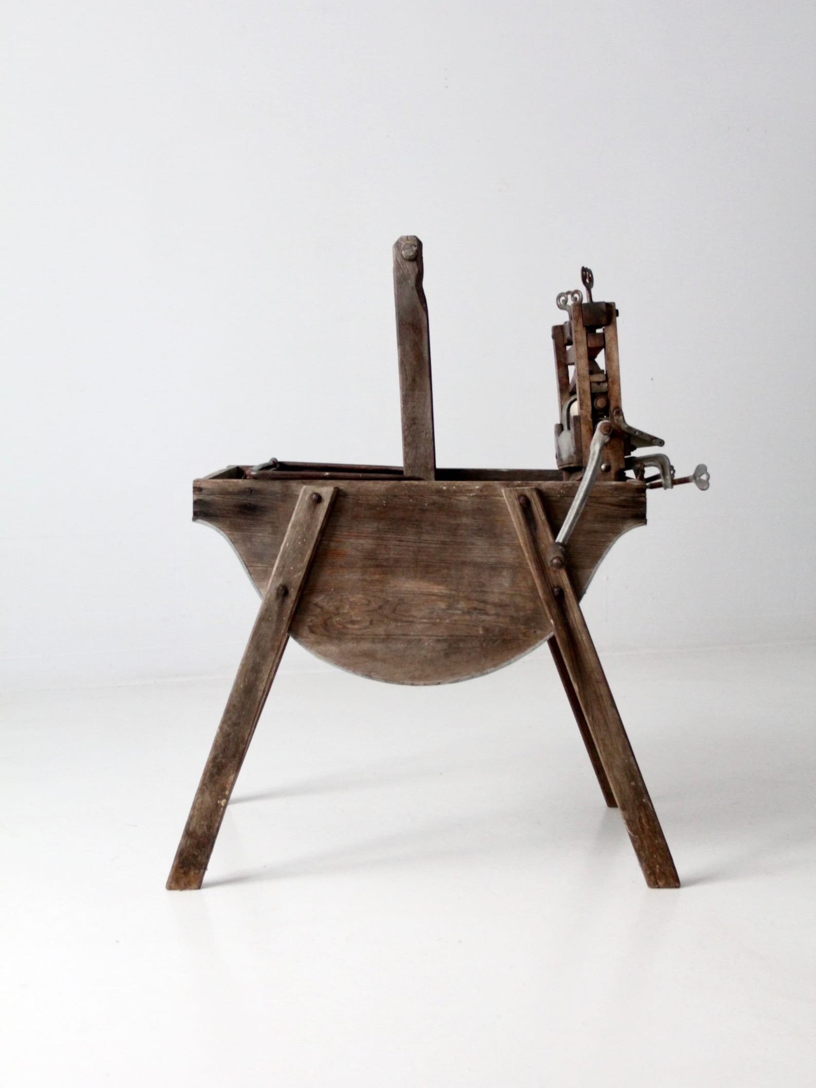Antique Washing Machine, Hand Crank Wringer and Tub - Etsy