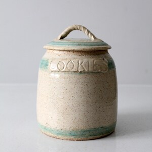 Vintage Studio Pottery Cookie Jar - Etsy