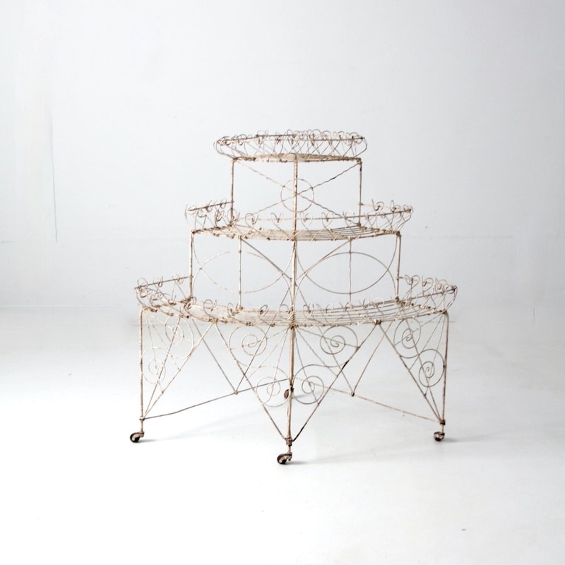 Wire Plant Stand - Etsy