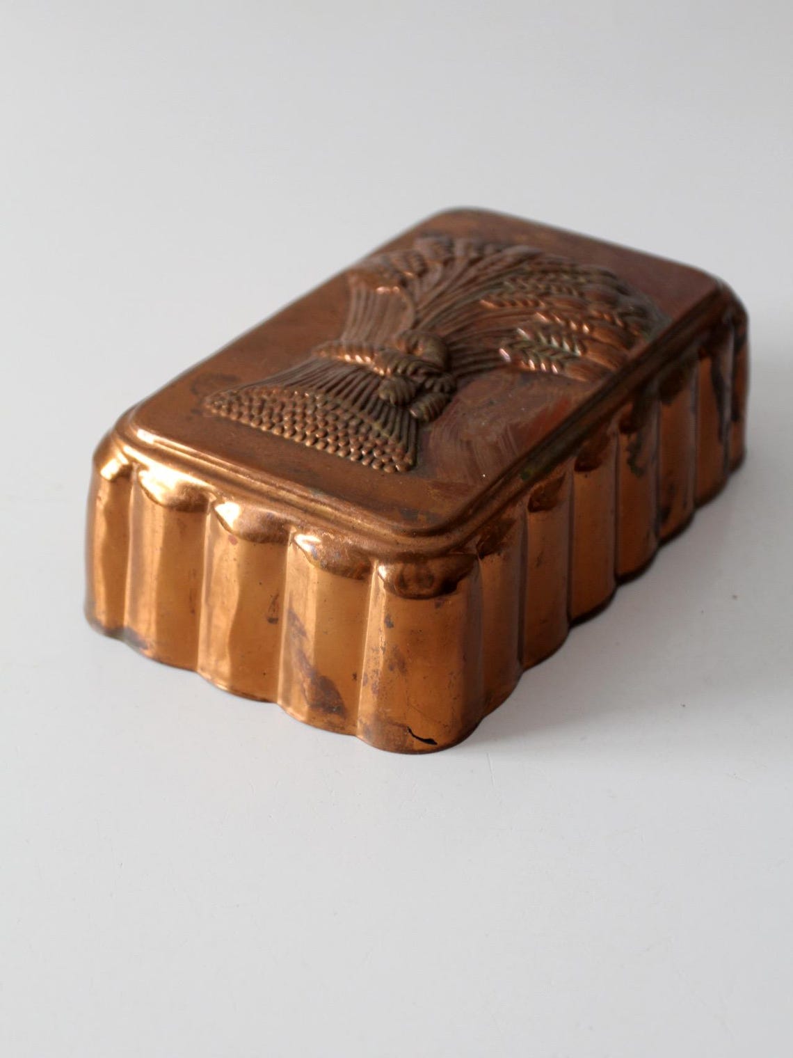 Vintage Copper Mold, Sheath of Wheat Design - Etsy