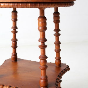 Antique Spool Art Side Table - Etsy