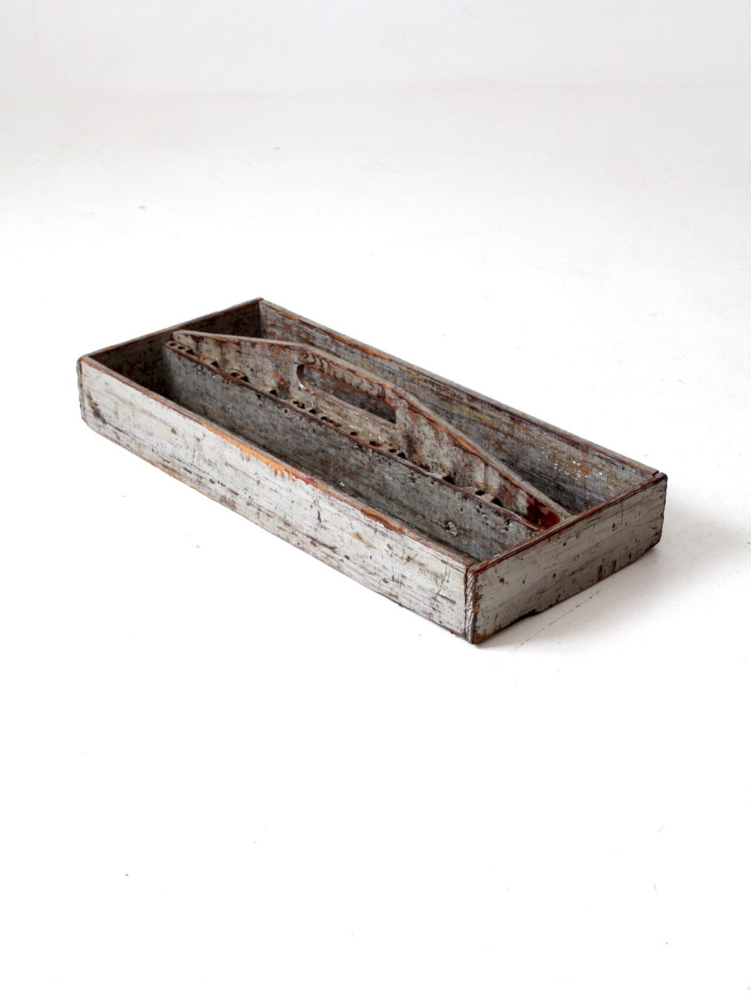 Vintage Wooden Tool Box Trug - Etsy