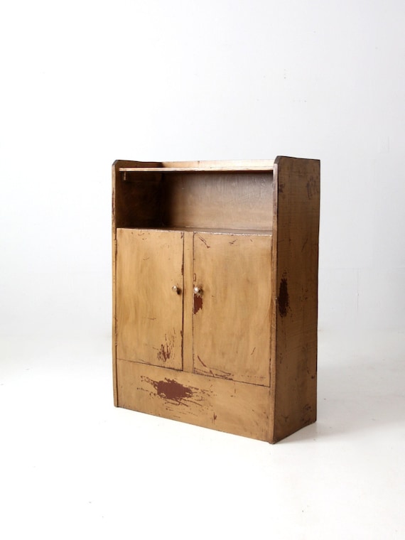 Antique Primitive Cabinet - Etsy