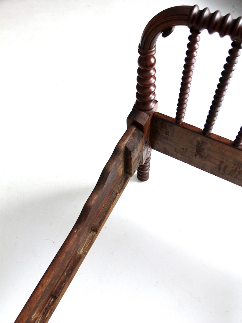 Antique Spool Bed - Etsy
