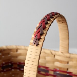 Vintage Splint Weave Basket - Etsy