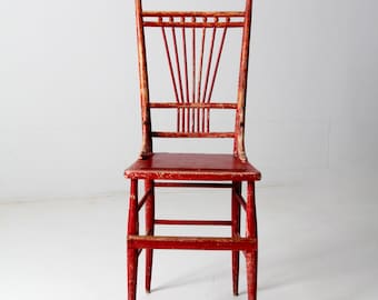 Spindle Back Chair - Etsy