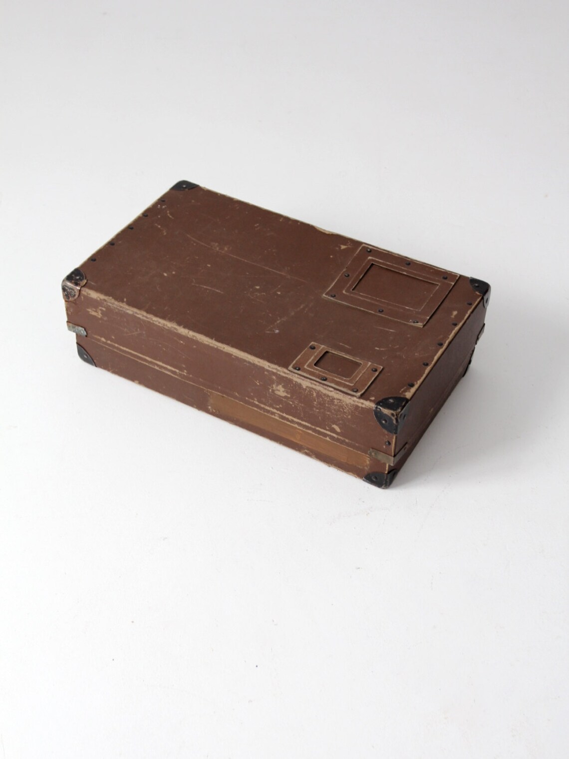Vintage Laundry Mailing Box Brown Shipping Box Storage Case - Etsy