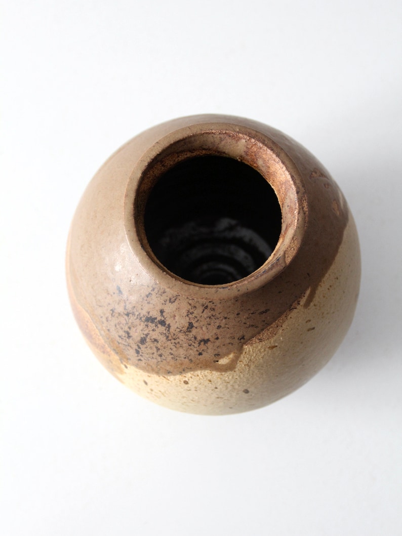 Vintage Studio Pottery Vase Artist Signed | Etsy