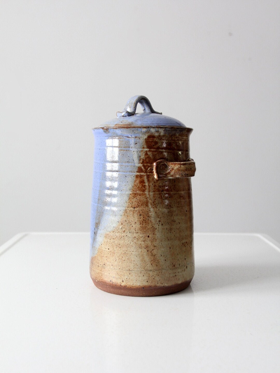 Vintage Signed Studio Pottery Jar - Etsy