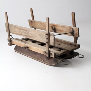 Primitive Sled, Antique Farm Sleigh - Etsy