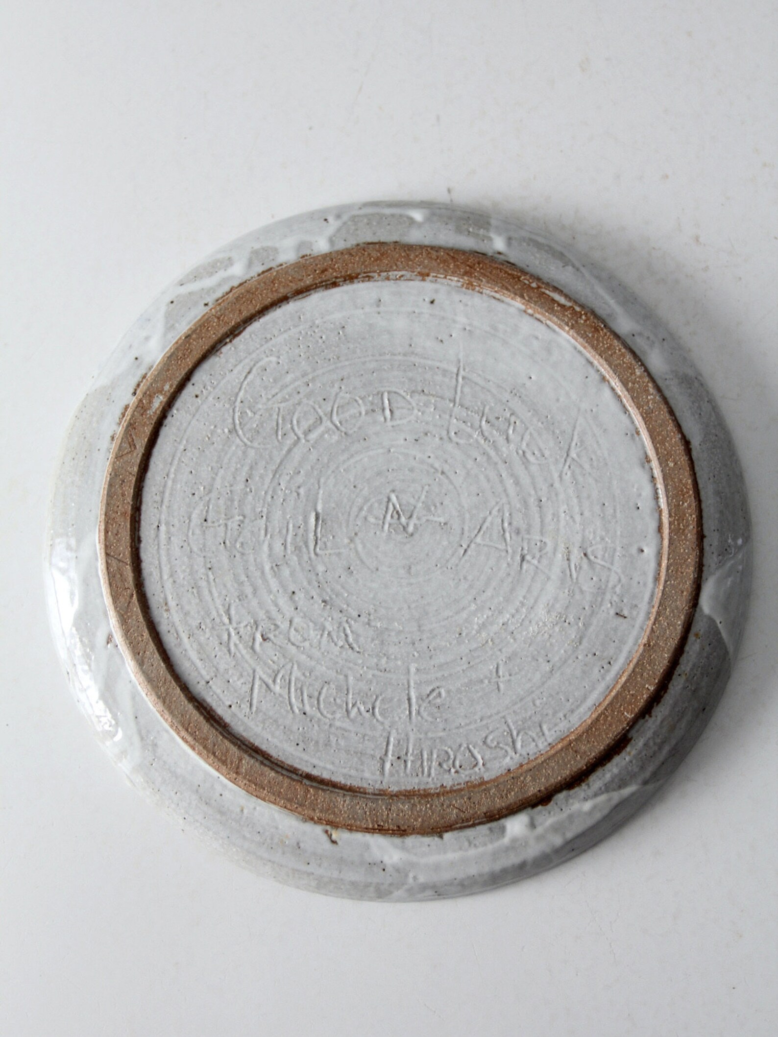 Vintage Studio Pottery Plate - Etsy