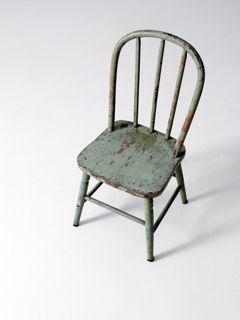 Antique Wood Children's Chair Wooden Farmhouse Chair | Etsy