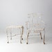 Vintage Wrought Iron Arm Chair and Table Set - Etsy