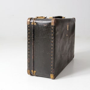 Vintage Black Suitcase - Etsy