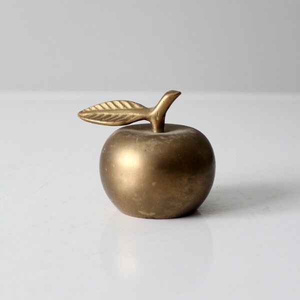 Brass Apple - Etsy