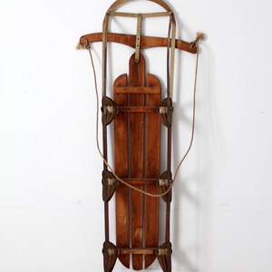 Vintage Garton Silver Streak Sled - Etsy UK