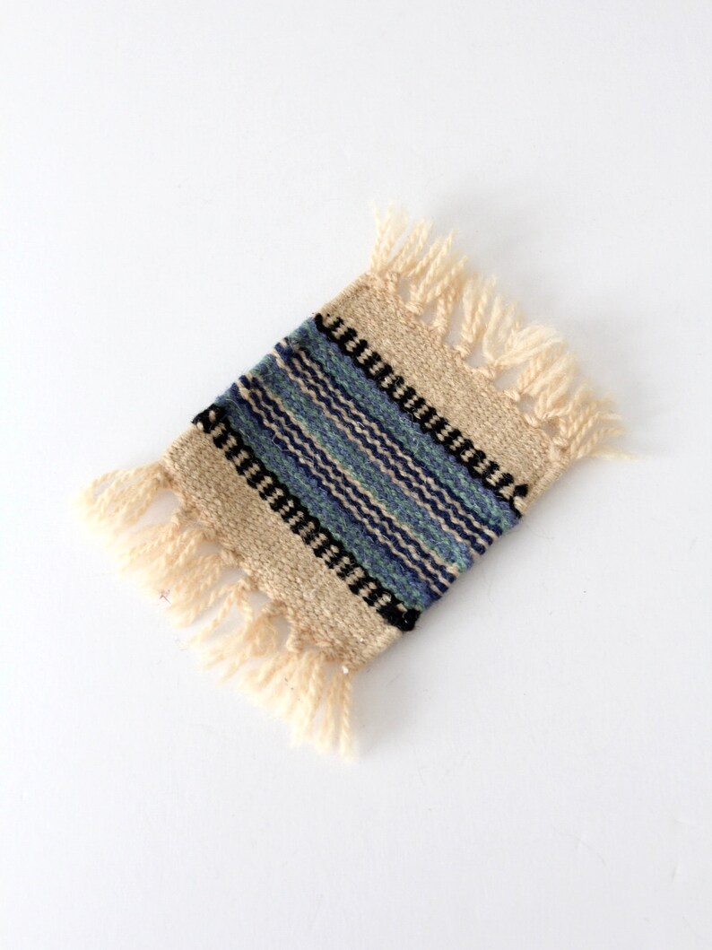 Southwest Textile Vintage Small Table Mat - Etsy