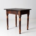 Antique Primitive End Table With Drawer - Etsy