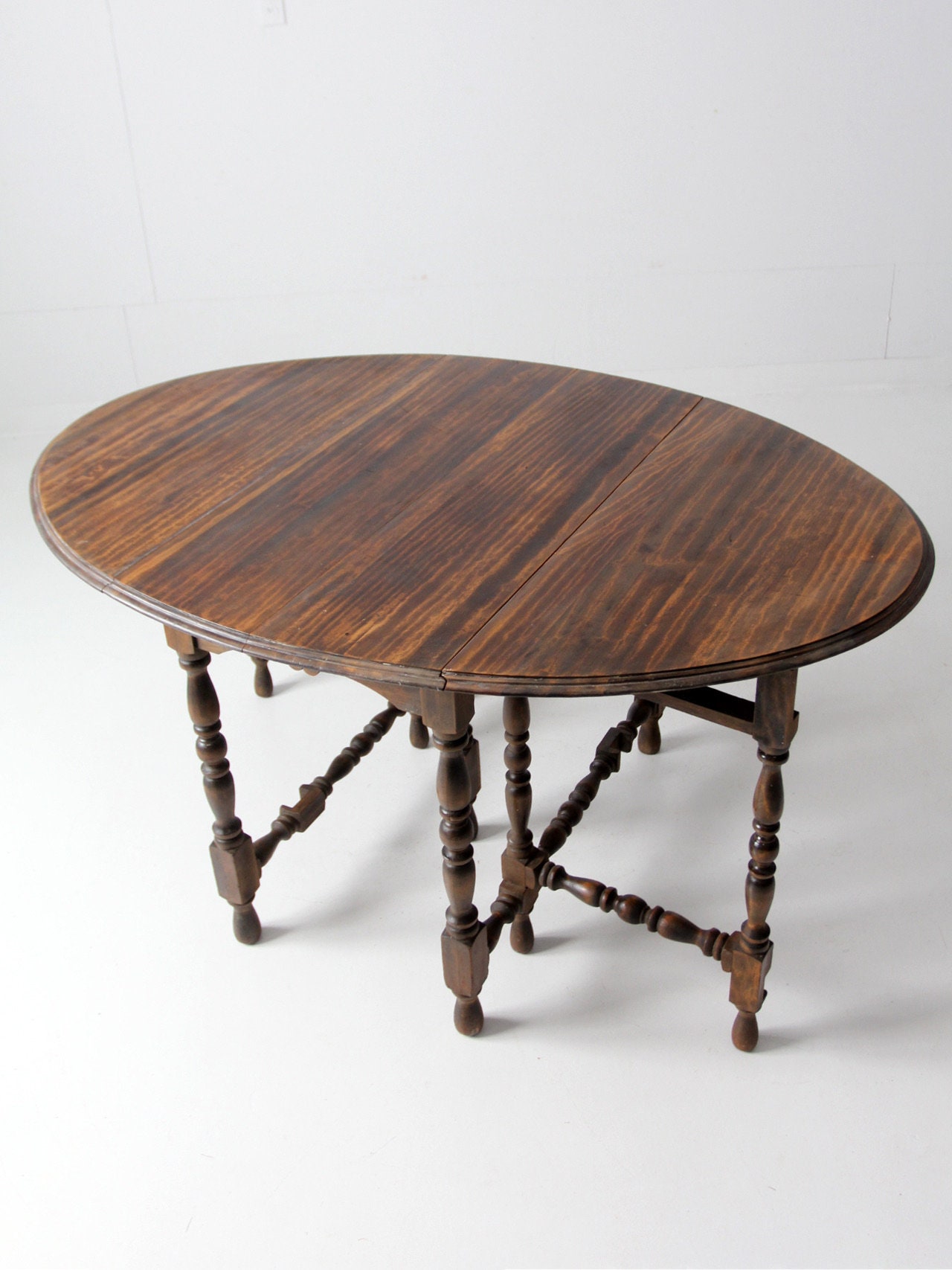 Buy Antique Gate Leg Table Online in India Etsy