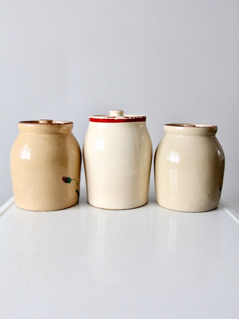 Vintage Cookie Jar Collection Hand-painted Ceramic Jars - Etsy