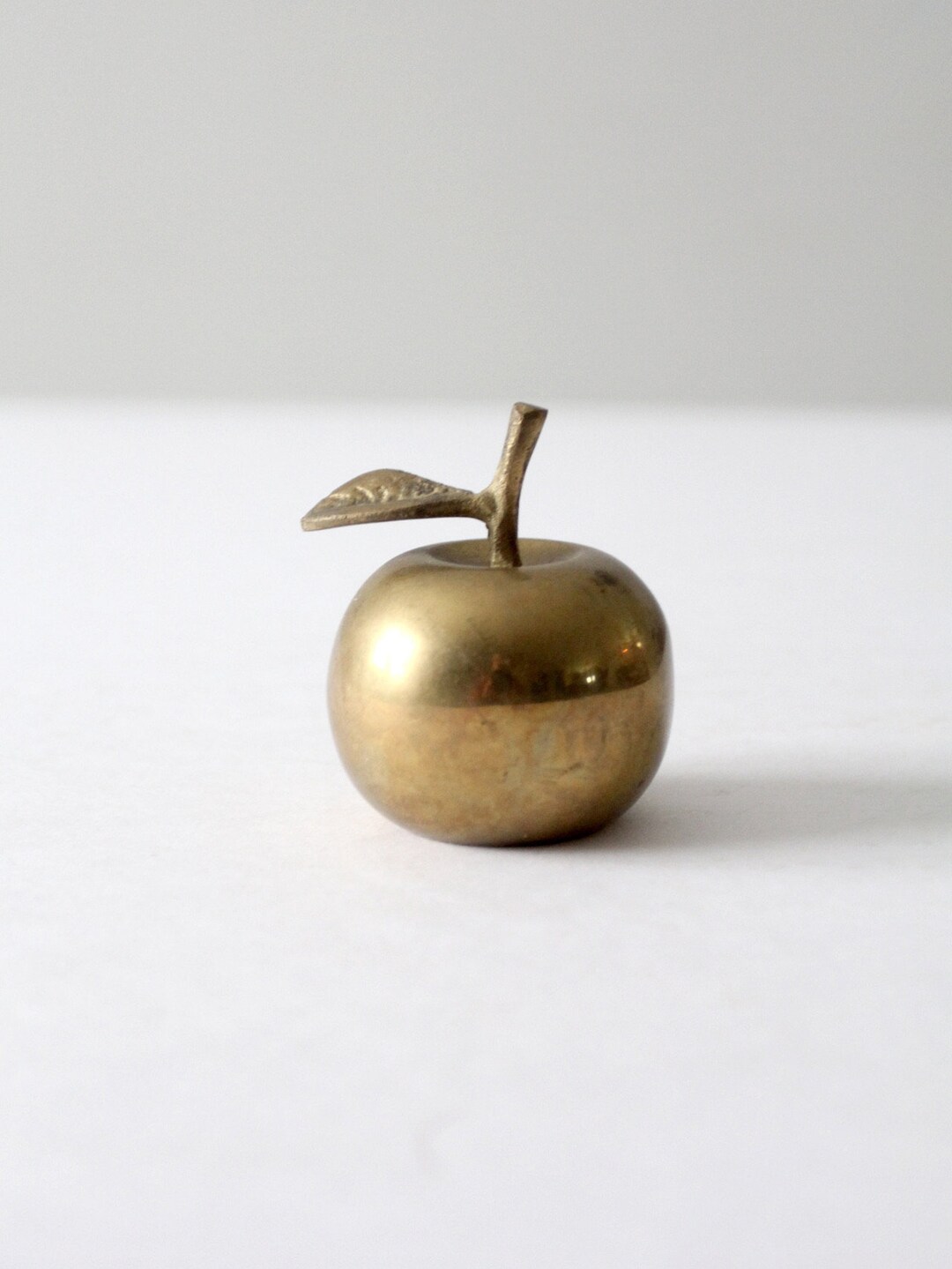 Mid-century Brass Apple Bell - Etsy