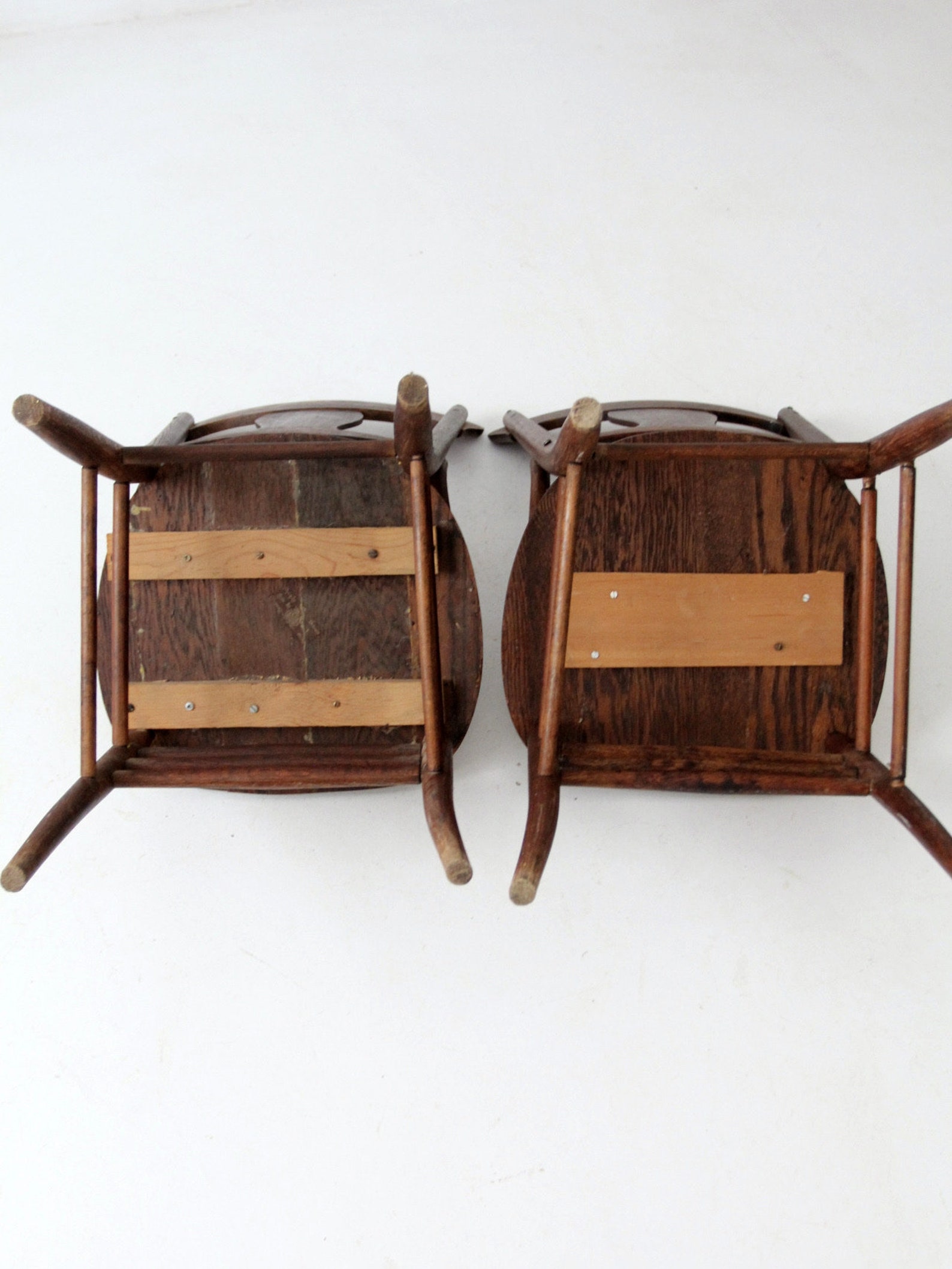 Antique Murphy Chair Company Dining Chairs Pair - Etsy