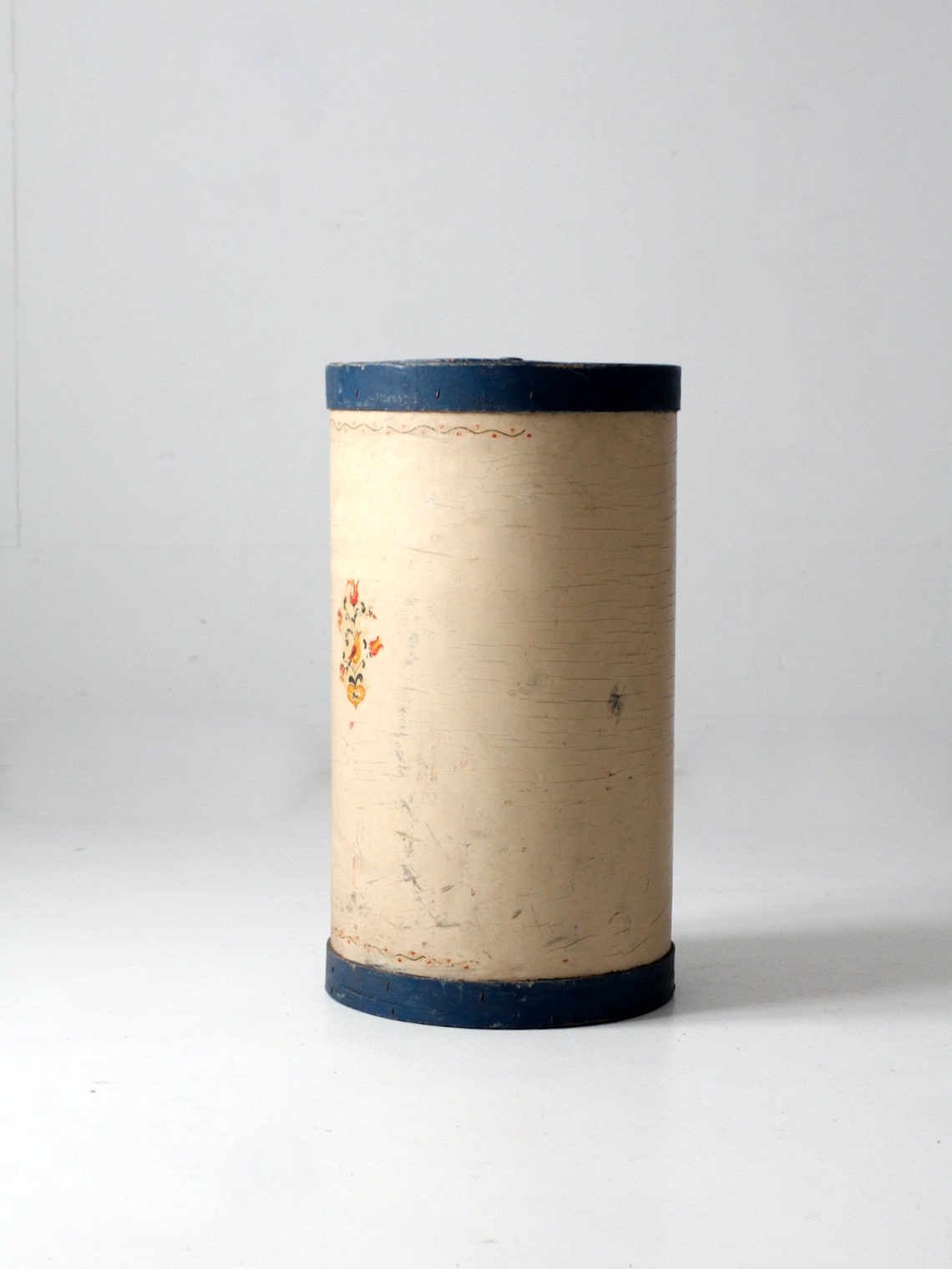 Antique painted wood pantry box | Etsy