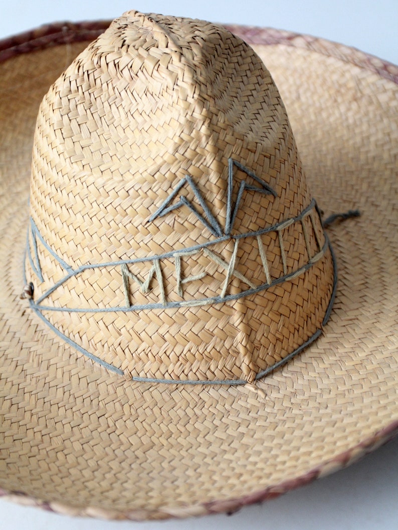 Vintage Mexican Sombrero - Etsy
