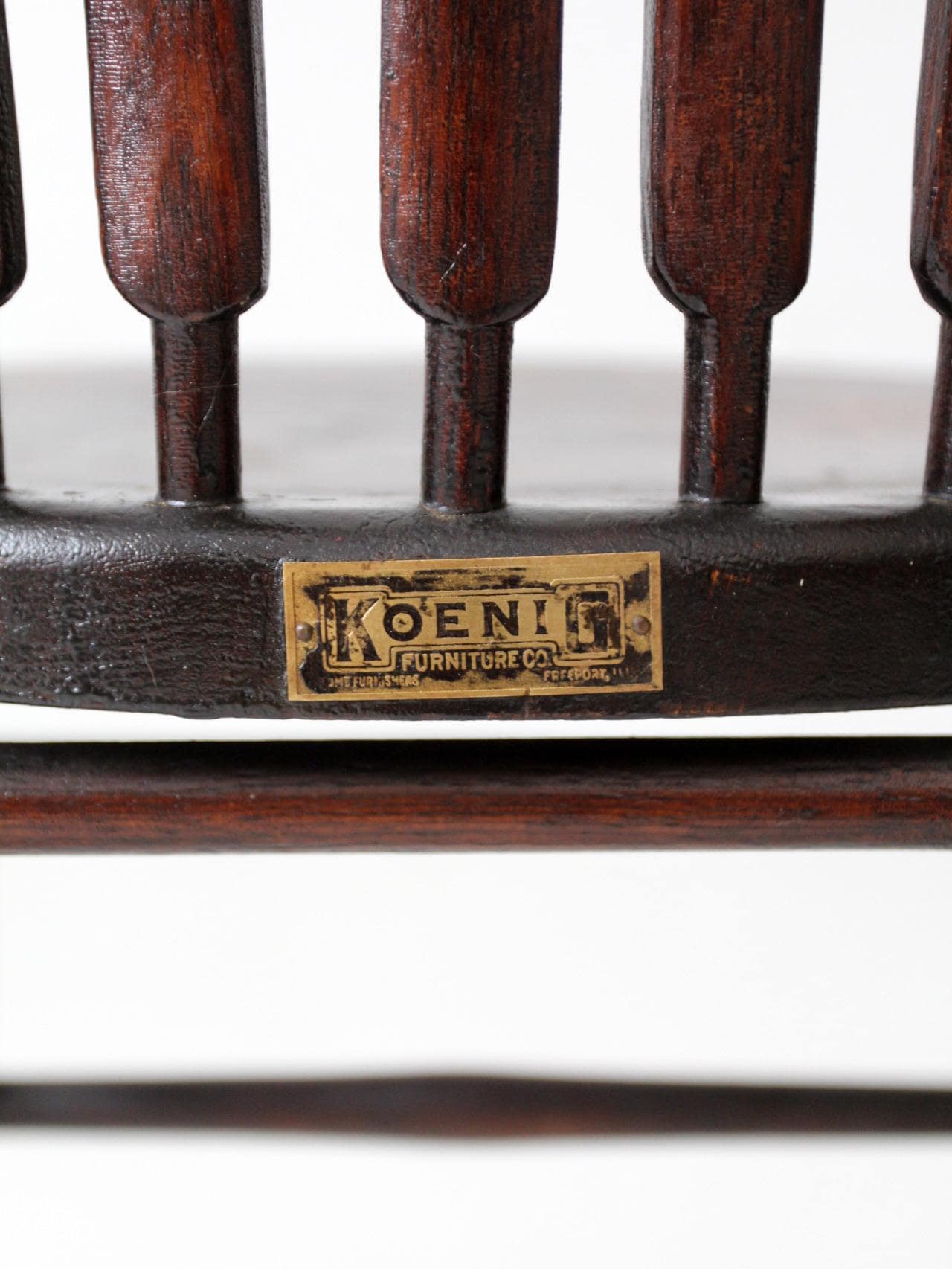 Antique Side Chair by Koenig Furniture Co. - Etsy