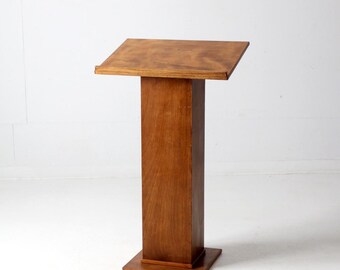 Rustic Hostess Stand With Wheels - Etsy