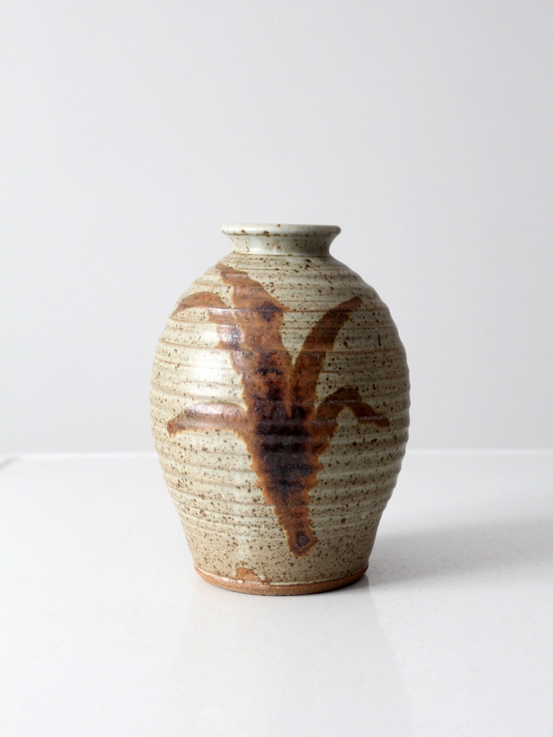 Vintage Art Studio Pottery Vase - Etsy
