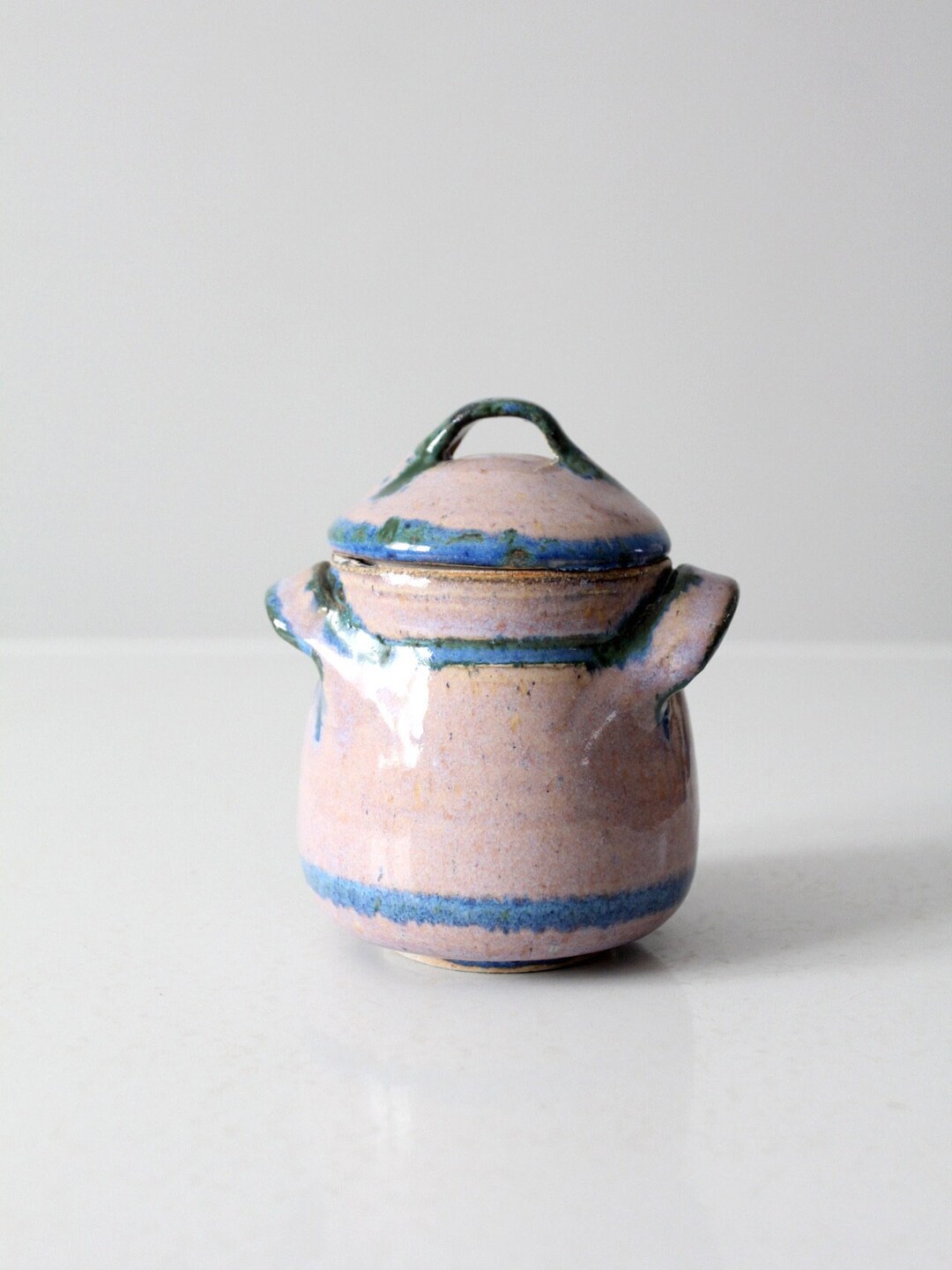 Vintage Studio Pottery Jar - Etsy