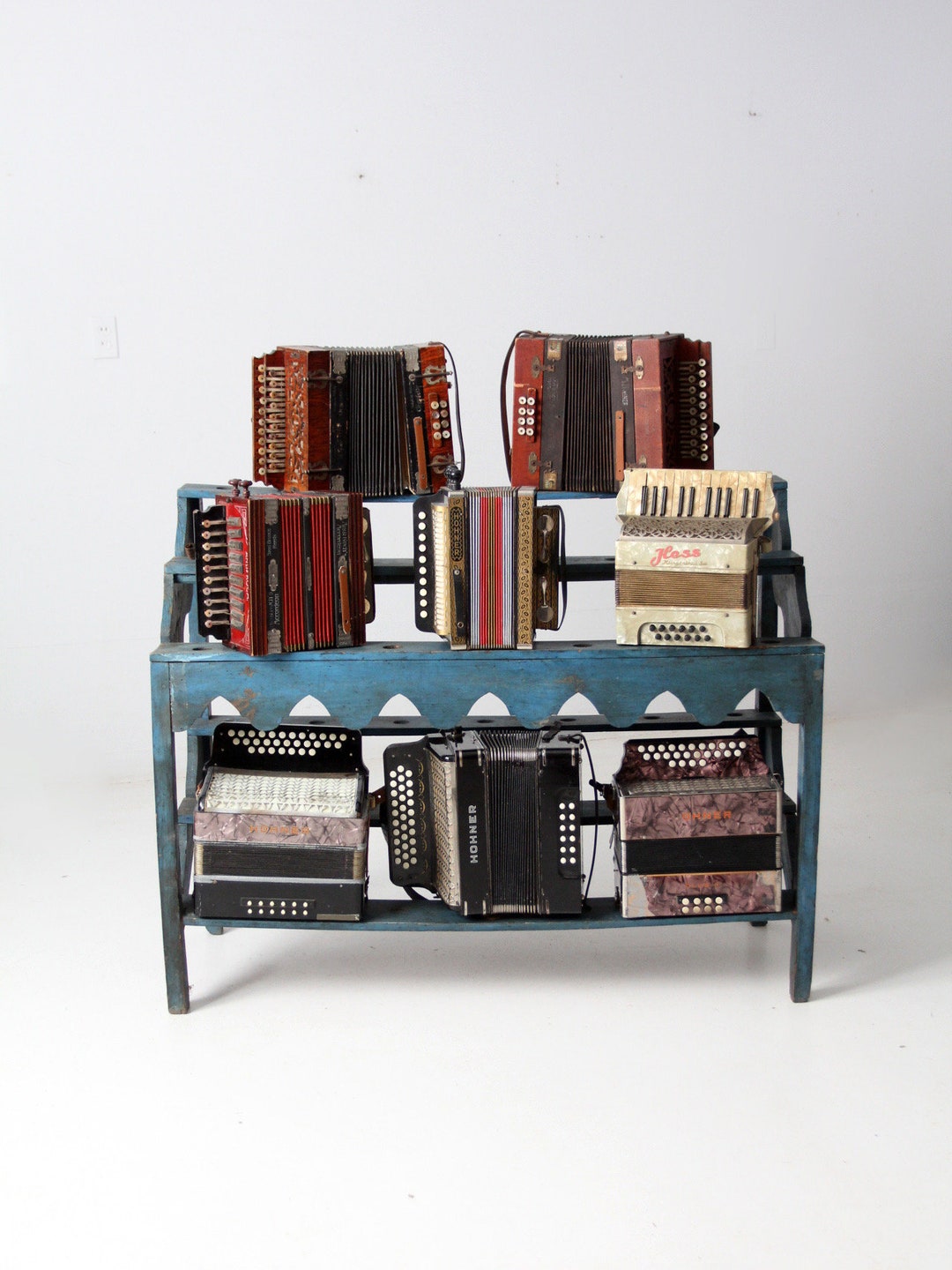Vintage Accordion Collection, 8 Piece - Etsy