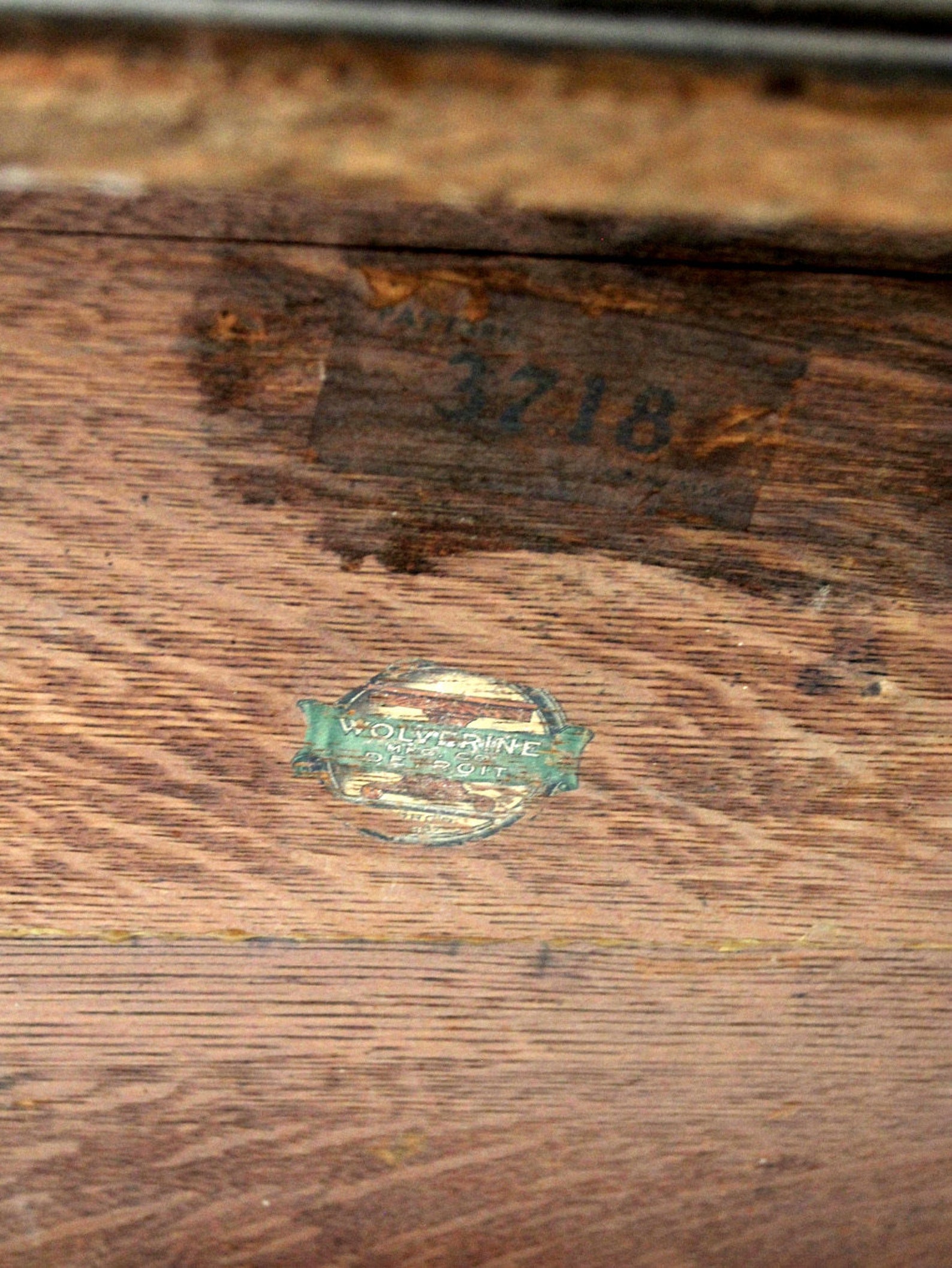 Antique Wolverine Mfg Co Parlor Table - Etsy