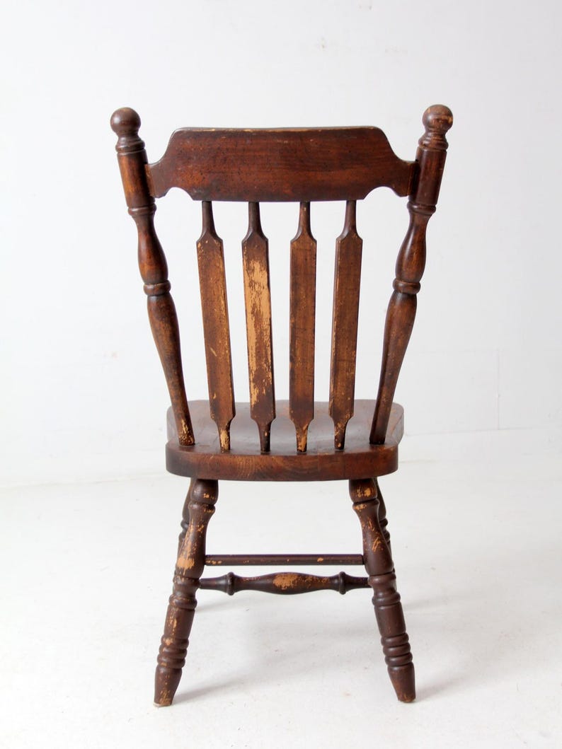 Vintage Old Tavern Style Dining Chair - Etsy