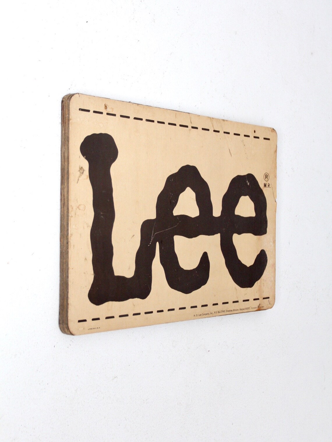 Vintage Lee Sign - Etsy