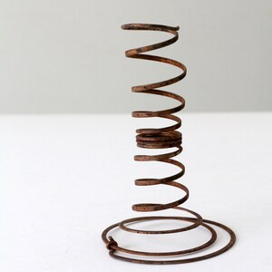 Vintage Industrial Metal Spring - Etsy