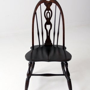 Vintage Windsor Splat Back Chair - Etsy