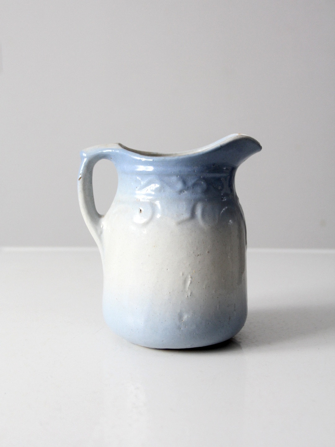 Antique Salt Glaze Pitcher - Etsy