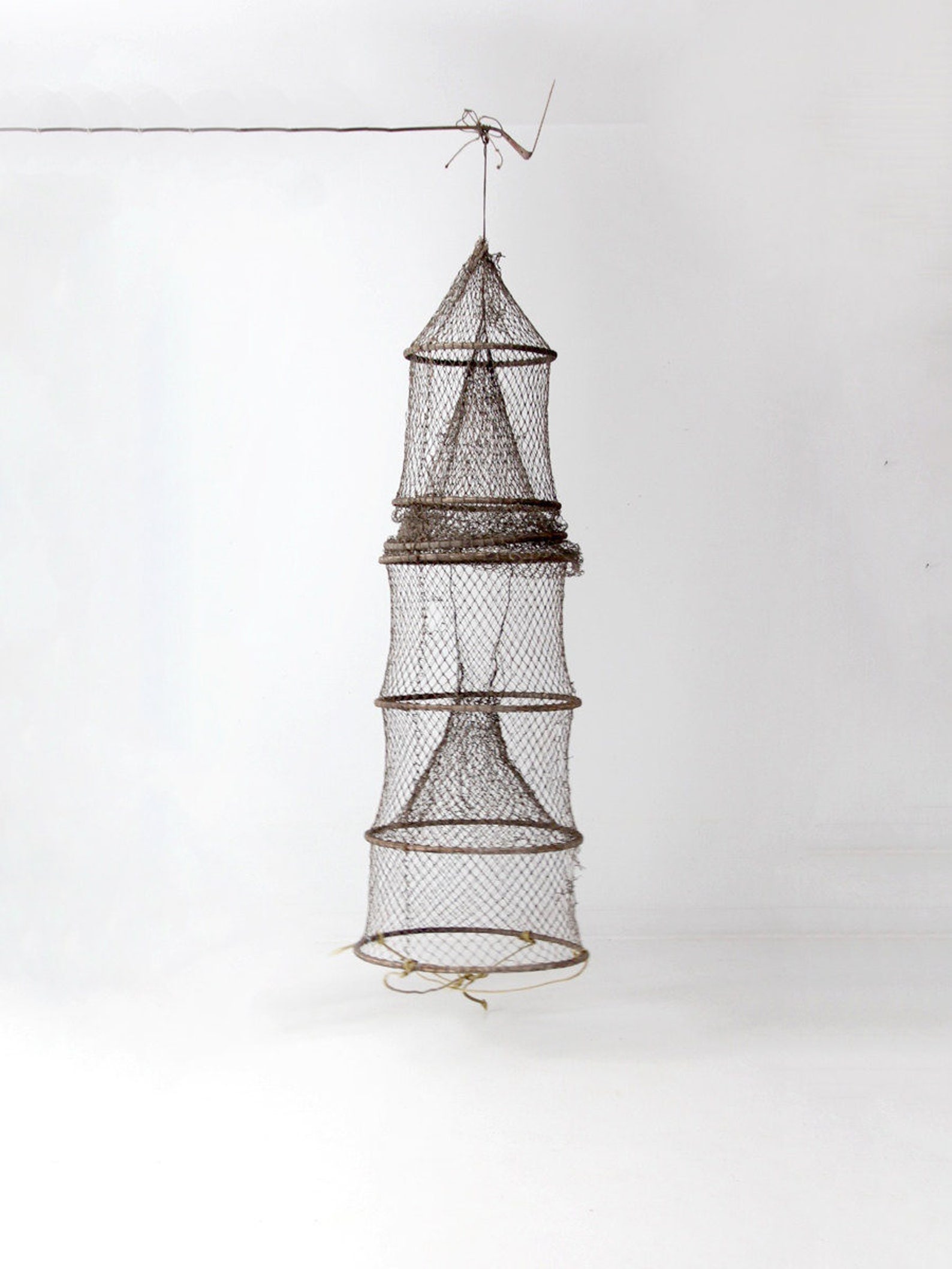 Vintage Fyke Net XL Fishing Net - Etsy Israel