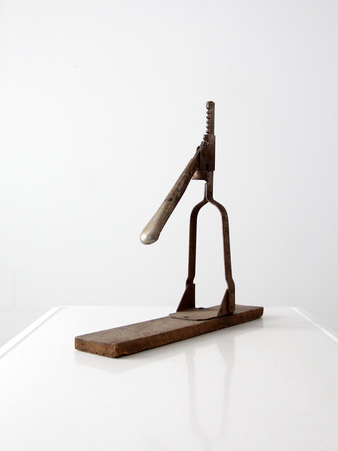 Antique Indestro Bottle Capper, Rustic Bottler, Brewery Decor - Etsy