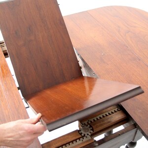 Vintage Drop Leaf Table With Jefferson Woodworking Slide Extension - Etsy