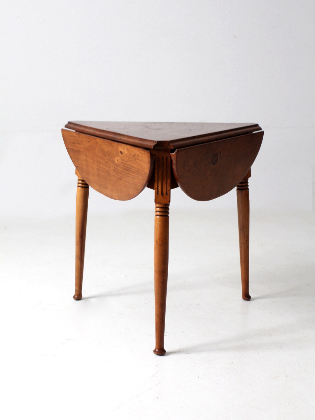 Mid-century Drop Leaf End Table - Etsy