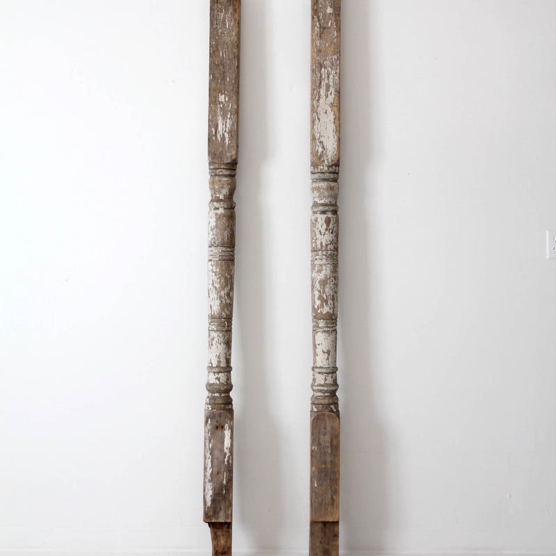 Antique Wood Column - Etsy