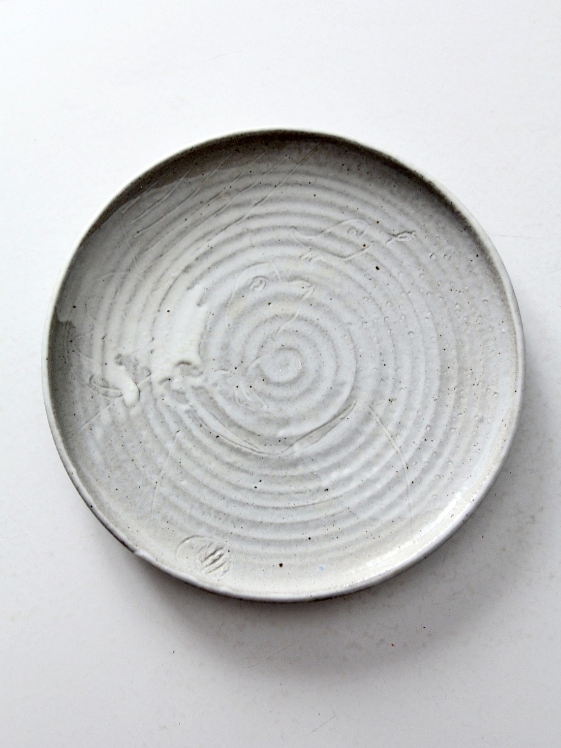 Vintage Studio Pottery Plate - Etsy