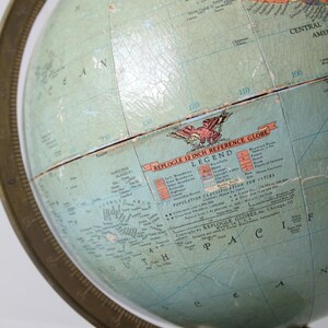 1940s Replogle 12 Inch World Globe - Etsy